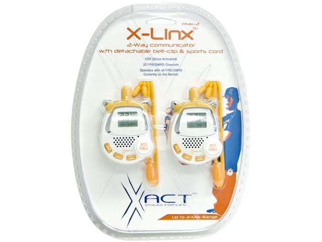 XACT M4X-2 X-Linx 2 way digital watch GMRS/FRS Radio with VOX - Newegg.com
