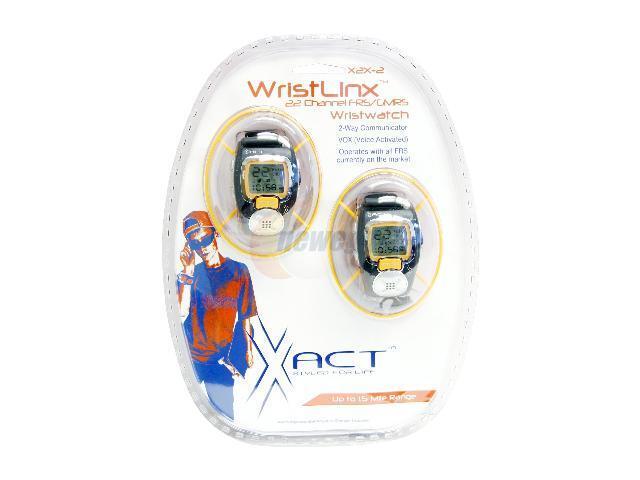 XACT X2X-2 WristLinx Two-Way Wristwatch Radio - Newegg.com