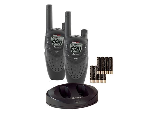 Cobra PR-4200/2WXVP GMRS 2-Way Radio Value Pack with 18-Mile Range ...