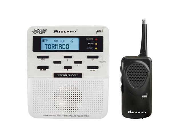 MIDLAND WB150 Emergency Weather All Hazard Alert Radios Combo Pack with ...