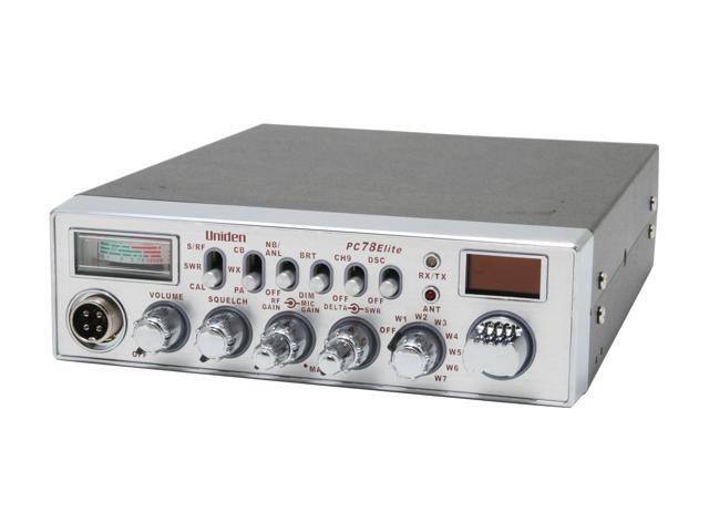 Uniden PC78 Elite Bearcat Pro Series CB Radio with Ergonomic Pistol ...