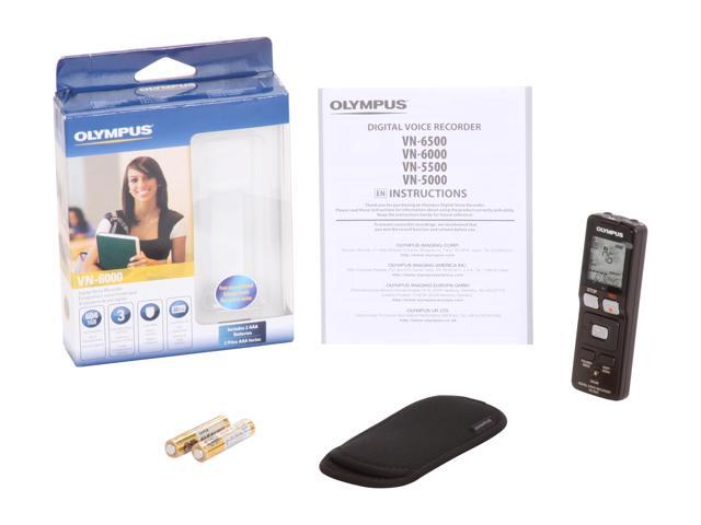 OLYMPUS VN-6000 Recorder with Built-in 1GB Flash Memory & LP Mode ...