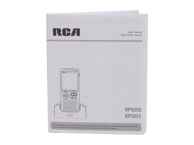 RCA RP5050 Digital Voice Recorder with Camera - Newegg.com