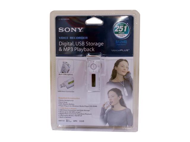 SONY ICD-U60 Voice Plus All-In-One Digital Voice Recorder Solution ...
