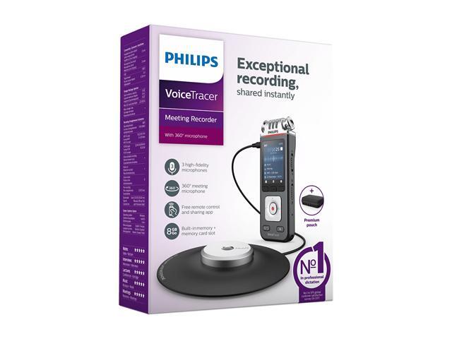 Philips DVT8110 VoiceTracer Meeting Recorder - Newegg.com