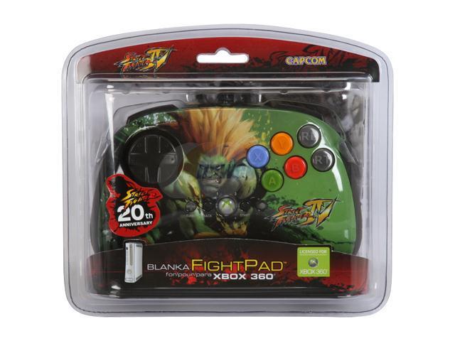 MADCATZ Official Street Fighter IV FightPad for Xbox 360 - Blanka ...