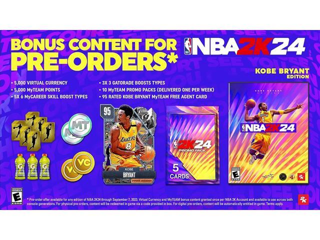 NBA 2K24 Kobe Bryant Edition - Xbox One - Newegg.com