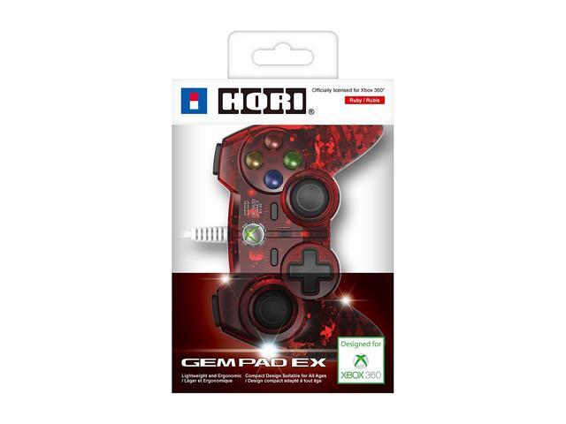 HORI Xbox 360 Gem Pad EX - Ruby Red - Newegg.com
