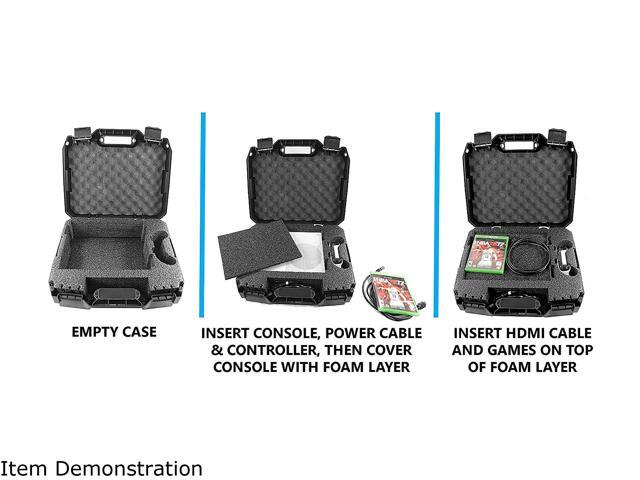 Protective Travel Carry Case For Xbox One S and Power Cables ...