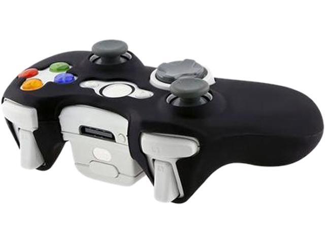 INSTEN Black Silicone Case Soft Protective Cover For Xbox 360 / Xbox ...