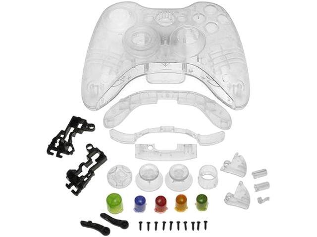 INSTEN Crystal Shell For Microsoft Xbox 360 / Xbox 360 Slim Wireless ...