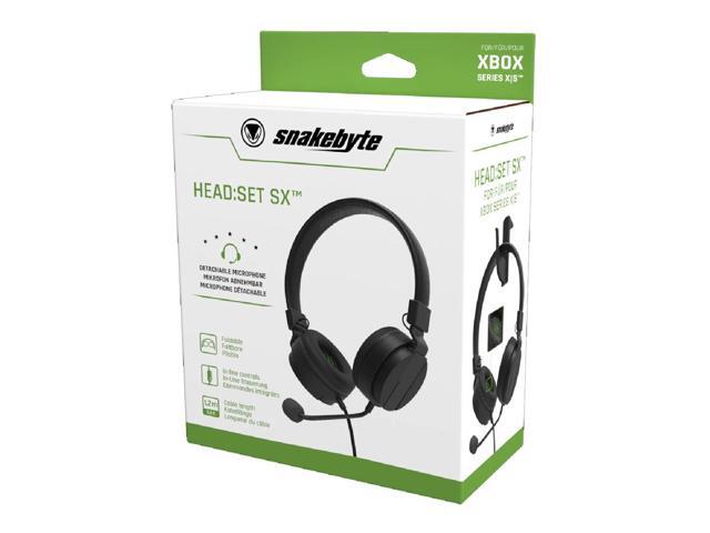 snakebyte SB916250 HEAD:SET SX (SERIES X|S) Black - Newegg.com