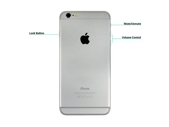 Refurbished: Apple iPhone 6 Plus A1522 MGCT2LL/A 4G LTE Cell Phone 5.5 ...
