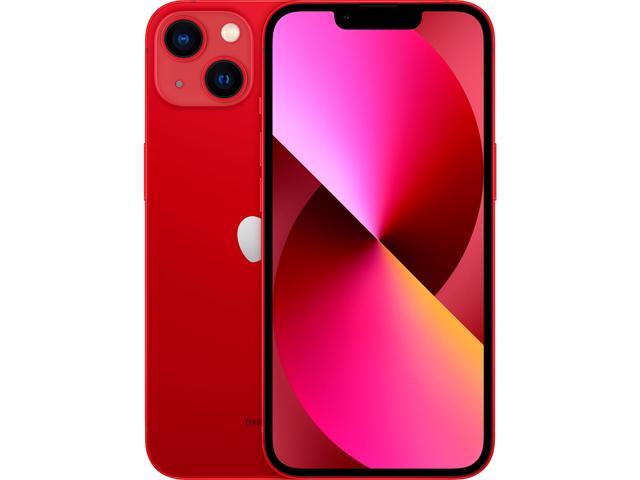 Apple iPhone 13 MLAX3LL/A 5G GSM/CDMA Cell Phone 6.1" Red 256GB 4GB RAM ...