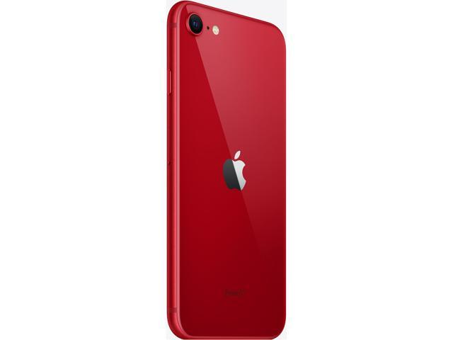Apple iPhone SE (2022) MMXE3LL/A 5G GSM/CDMA Cell Phone 4.7" Red 256GB ...