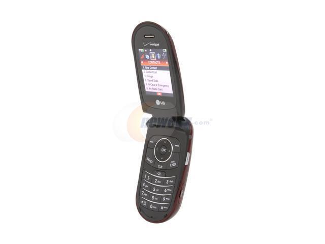 Refurbished: LG VX8350 Red Verizon Pre-paid Cell Phone without contract ...