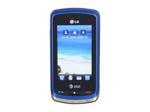 LG Xenon Blue 3G Unlocked GSM Slider Phone w/ Full QWERTY Keyboard / 2 ...
