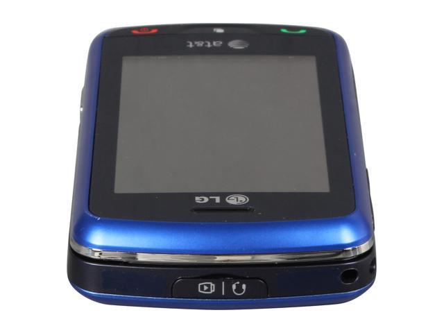 LG Xenon Blue 3G Unlocked GSM Slider Phone w/ Full QWERTY Keyboard / 2 ...