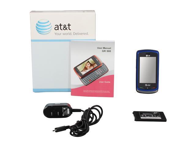 LG Xenon Blue 3G Unlocked GSM Slider Phone w/ Full QWERTY Keyboard / 2 ...