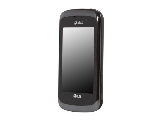 LG Encore Black Unlocked GSM Smart Phone w/ 3.0" Screen / Bluetooth v2 ...
