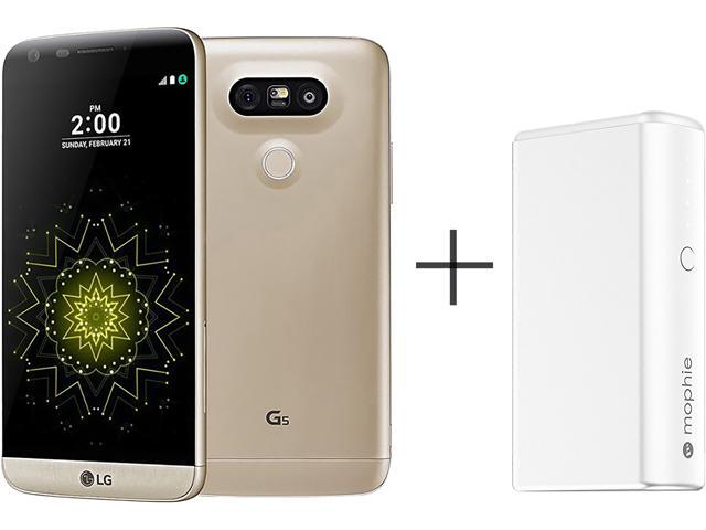 LG G5 H820 32GB Unlocked GSM 4G LTE Quad-Core Phone w/ Dual 16 MP & 8 MP Camera - Gold with ...
