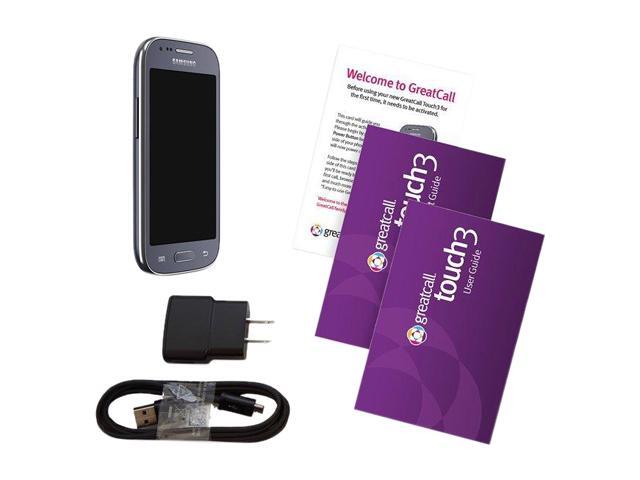 Samsung Touch3 SMG310RZAD Gray Jitterbug GreatCall Cell Phone Easy to ...