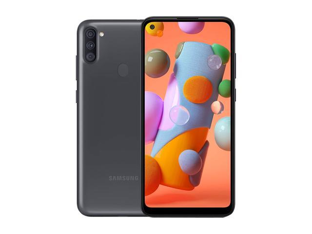 Samsung Galaxy A11 SM-A115WZKAXAC 4G LTE Unlocked Cell Phone 6.4" Black ...