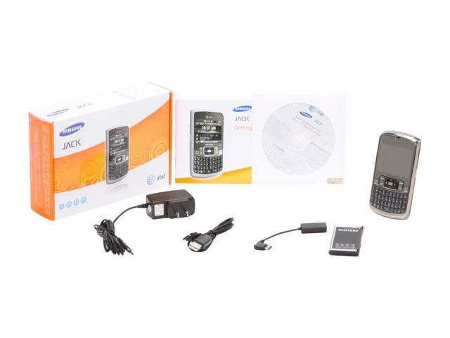 Samsung Jack Black Unlocked GSM Smart phone with Full QWERTY keyboard ...