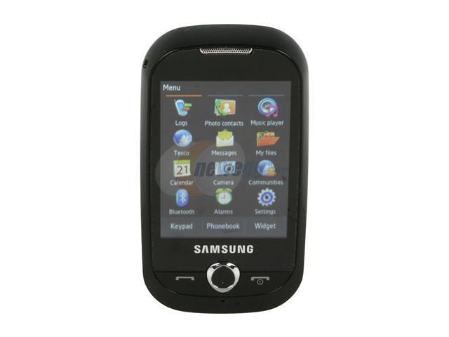 Samsung Corby White Unlocked GSM Touch Screen Phone with 2.0MP Camera ...