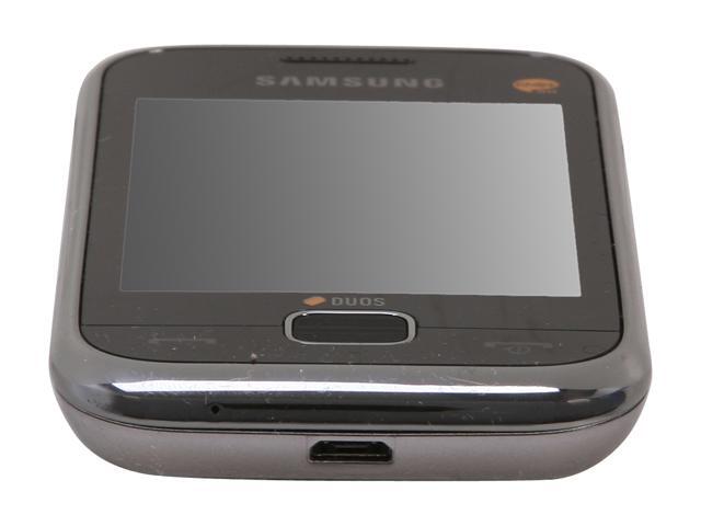 Samsung Duos C3312 Unlocked Dual SIM Cell Phone 2.8" Silver 30 MB ...