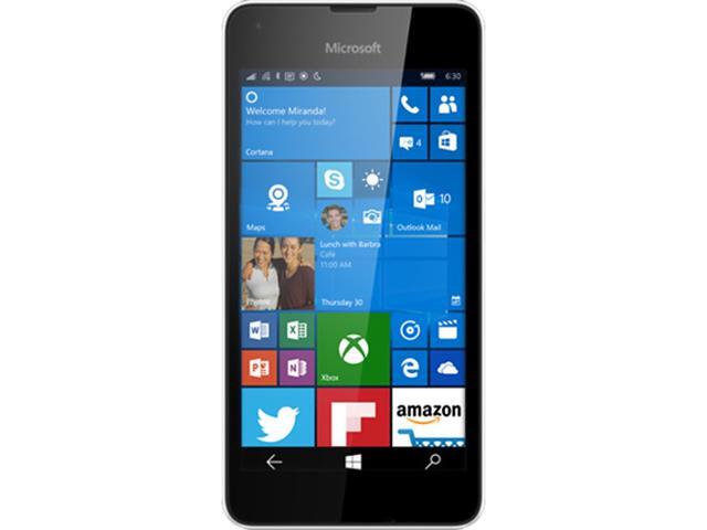 Microsoft Lumia 550 4G LTE Unlocked Cell Phone 4.7" White 1GB RAM ...