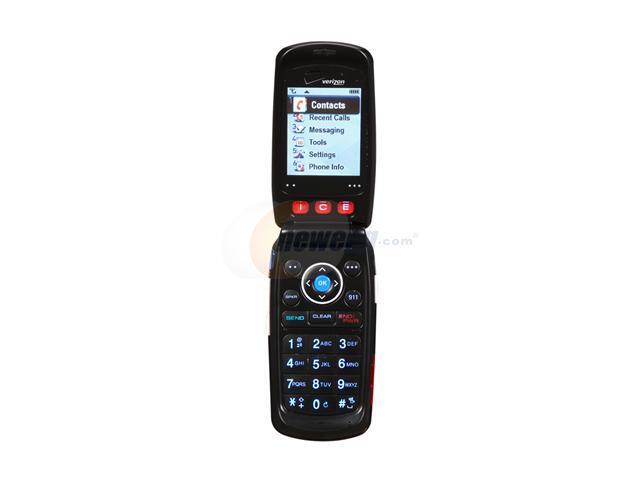 Audiovox 8630 Verizon No Contracted Flip Phone 2.0" Black 16 MB ...