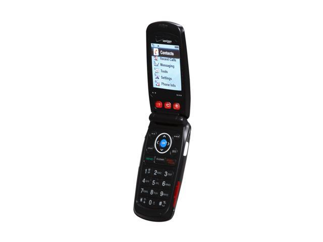 Audiovox 8630 Verizon No Contracted Flip Phone 2.0" Black 16 MB ...