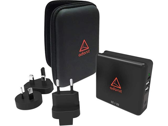 Adonit Wireless Travel Cube Black 6700 mAh 3-in-1 Charger - Qi ...
