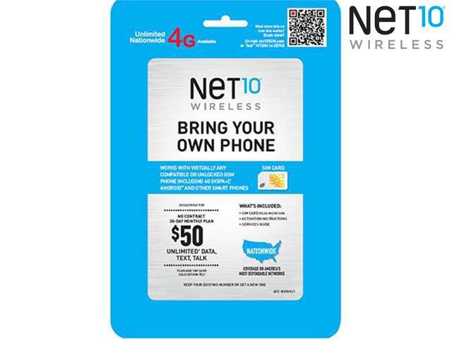 Net10 Micro Sim Card Prepaid Card - Newegg.com