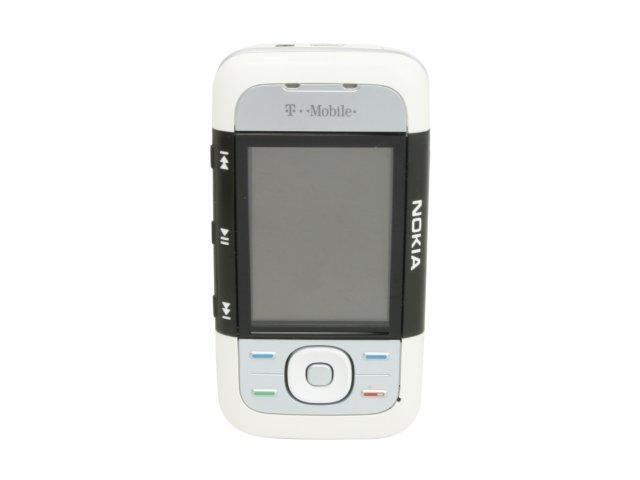 NOKIA 5300 XpressMusic White/Black Unlocked Cell Phone T-Mobile Package ...