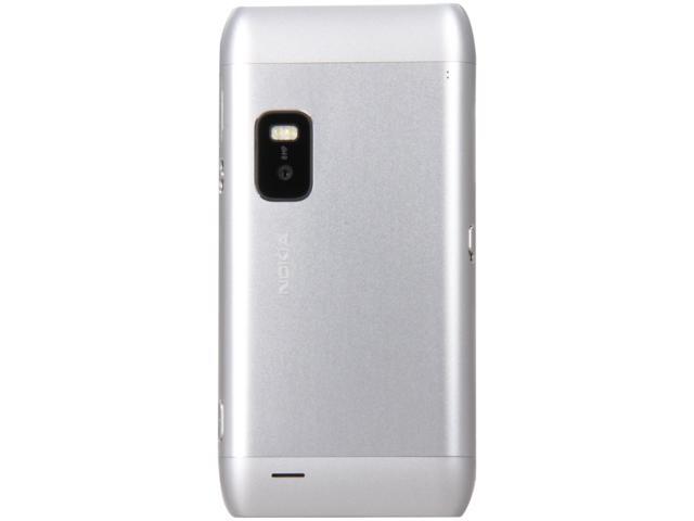 Nokia Silver 3G Unlocked GSM Smart Phone w/ Symbian^3 / 4" AMOLED Touch ...