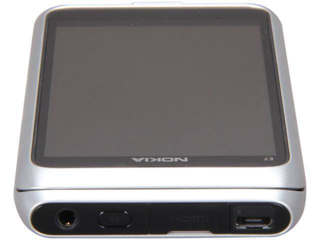 Nokia Silver 3G Unlocked GSM Smart Phone w/ Symbian^3 / 4" AMOLED Touch ...