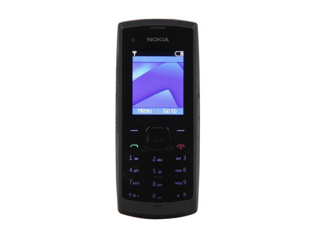 Nokia X1-00 Unlocked Cell Phone 1.8" Blue - Newegg.com