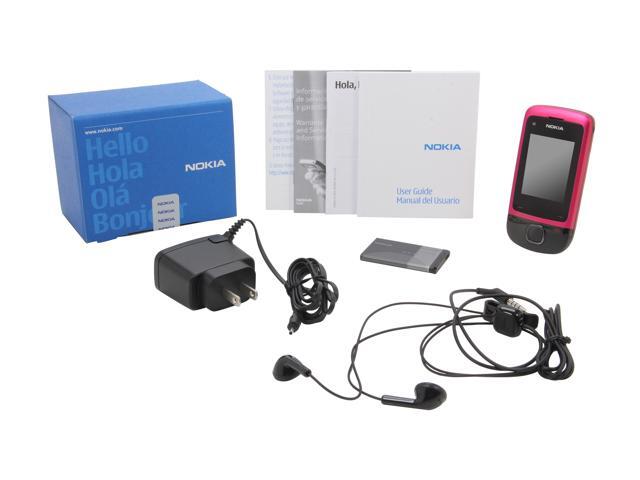 Nokia C2-05 2G Unlocked GSM Slider Phone w/ Bluetooth / VGA Camera / 2 ...