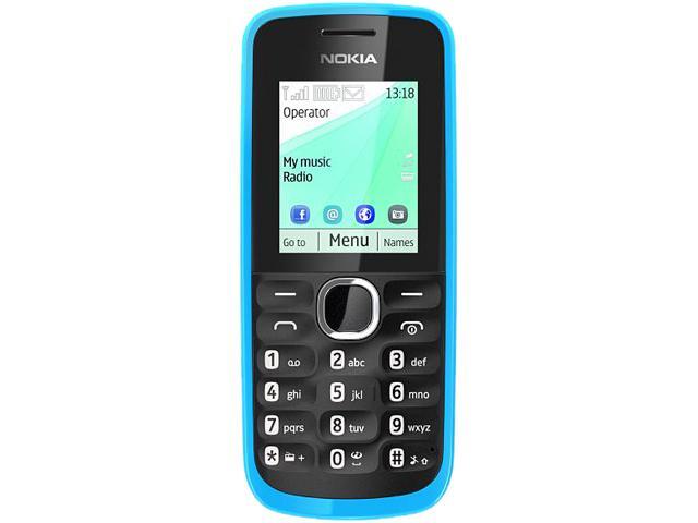 Nokia 111 Unlocked GSM Dual-Band Cell Phone 1.8" Blue - Newegg.com