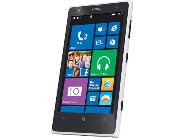 Nokia Lumia 1020 4G LTE 32GB AT&T Unlocked GSM Windows Cell Phone 4.5 ...