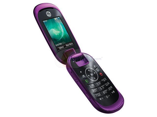 Motorola U9 Purple unlocked GSM cell phone with 7 hours talk time ...