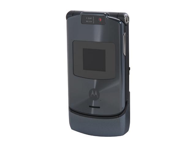 MOTOROLA RAZR V3xx Gray 3G / UMTS Unlocked Cell Phone no Manufacturer ...