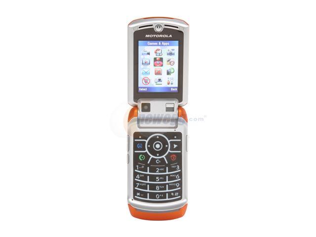 Motorola V3x Orange unlocked GSM cell phone with Speakerphone - Newegg.com