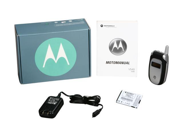 Motorola V540 Unlocked GSM Flip Phone Black 5 MB - Newegg.com
