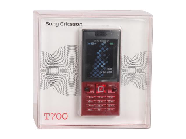 Sony Cyber-shot T700 Unlocked Cell Phone 2.0" Red 25 MB - Newegg.com