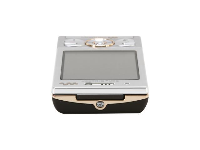 Sony Ericsson W705a Silver 3G Unlocked Slider phone with 3.2 MP Camera ...