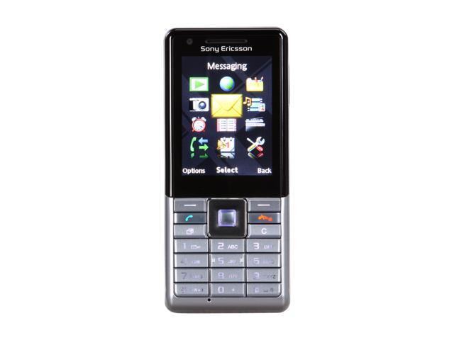 Sony Ericsson Naite Silver Unlocked 3G GSM Bar Phones with 2.0 MP ...