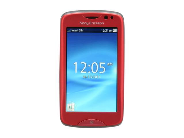 Sony Ericsson Txt Pro Pink Unlocked Cell Phone w/3" Touch Screen/3.15MP ...